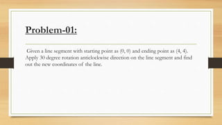 Matrix of linear transformation 1.9-dfs | PPTX