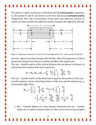 Matrix optics | DOCX