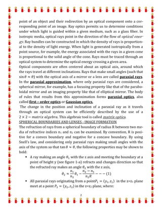 Matrix optics | DOCX