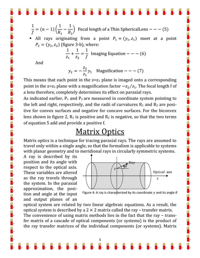 Matrix optics | DOCX