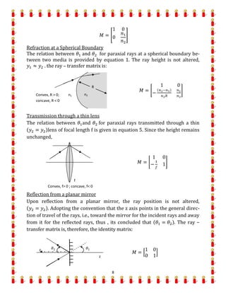 Matrix optics | DOCX