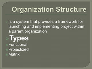 Matrix organization structure project final,fab 1 | PPTX