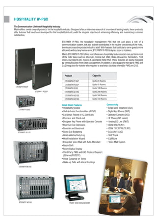 PBX PRODUCTS CATALOGUE | PDF