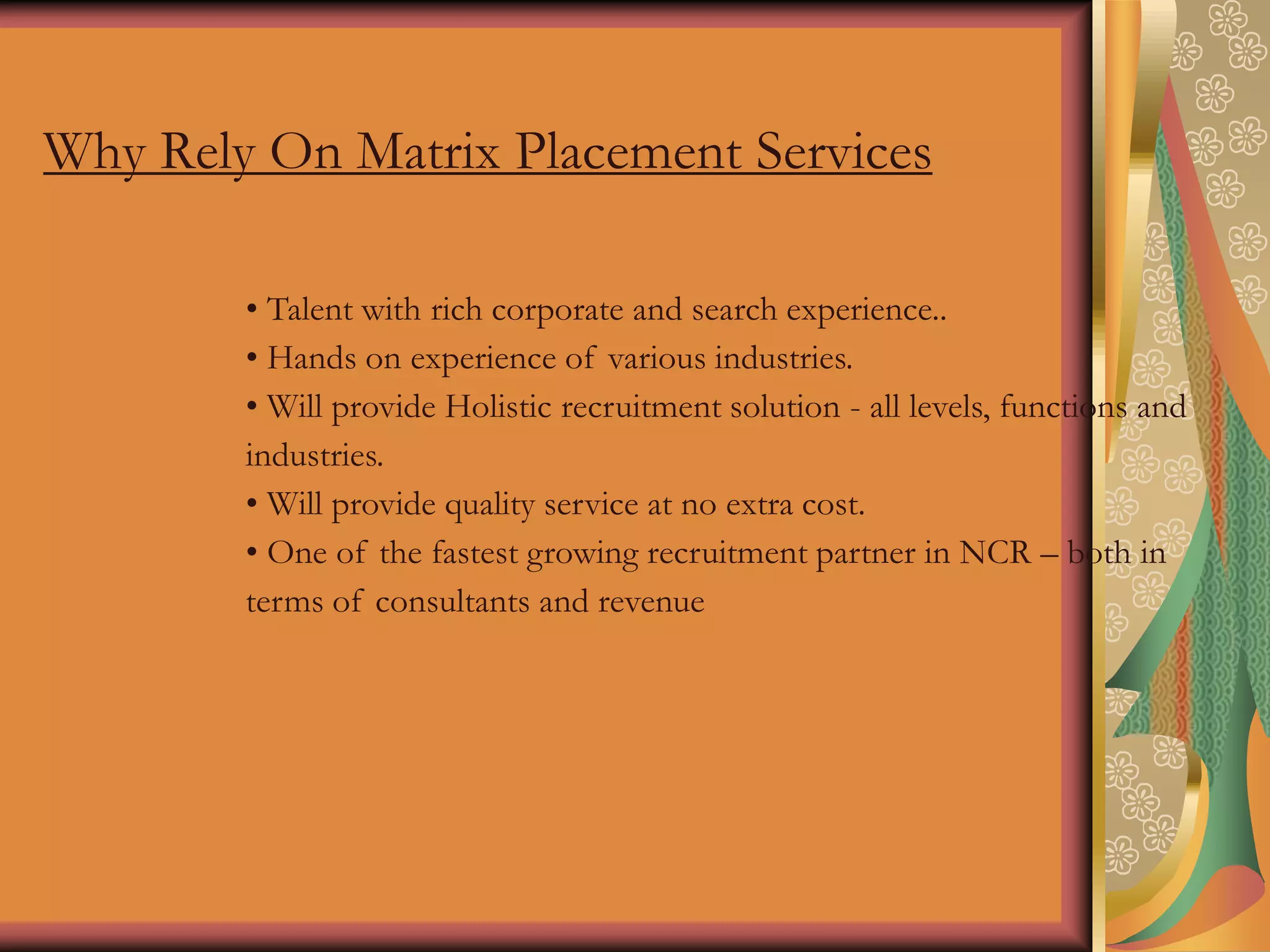 matrix Placement Services.ppt
