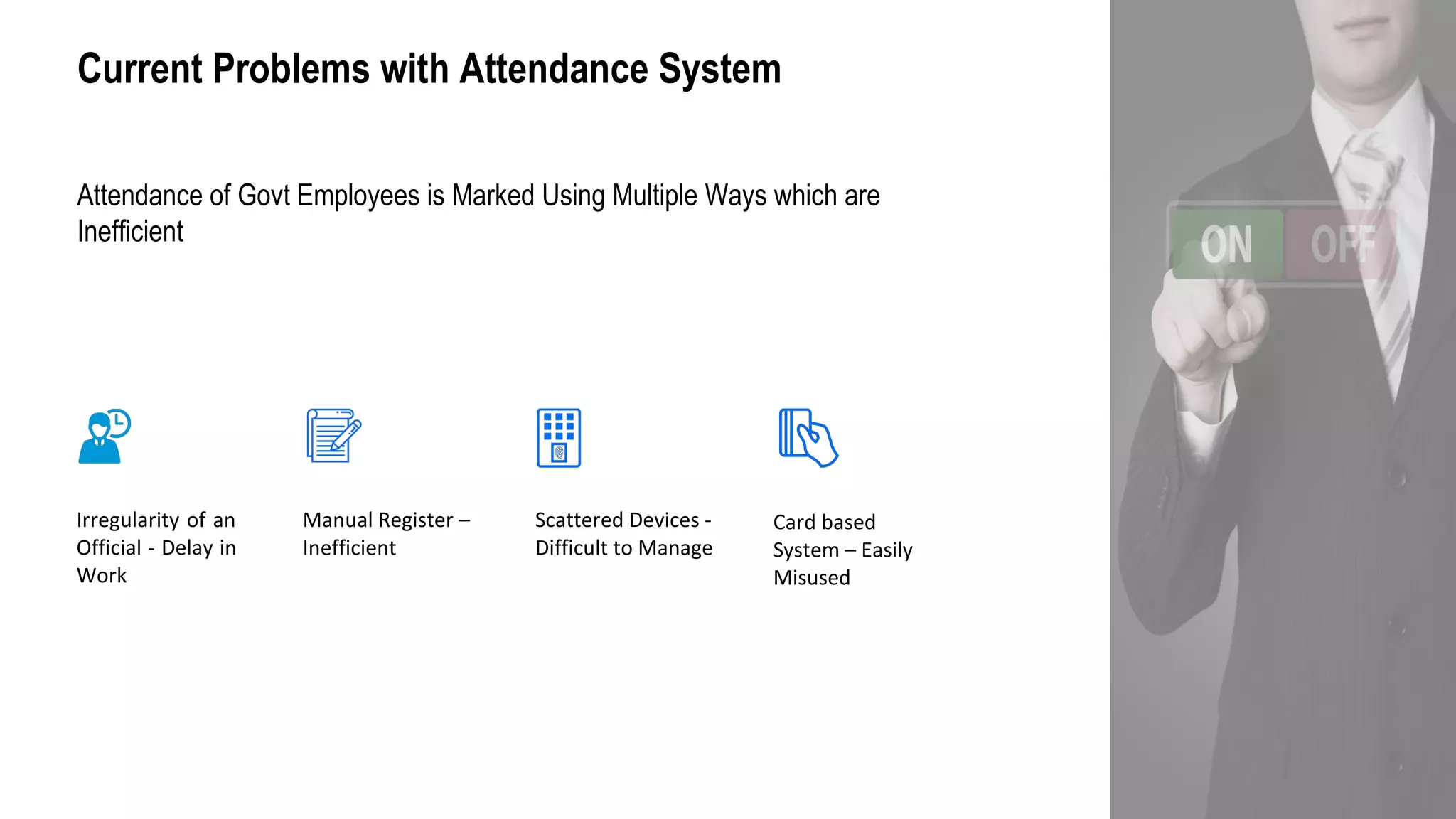 Aadhaar Enabled Biometric Attendance Solution Ppt