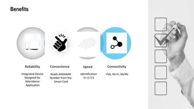 Aadhaar Enabled Biometric Attendance Solution Ppt Computing Technology And Computing