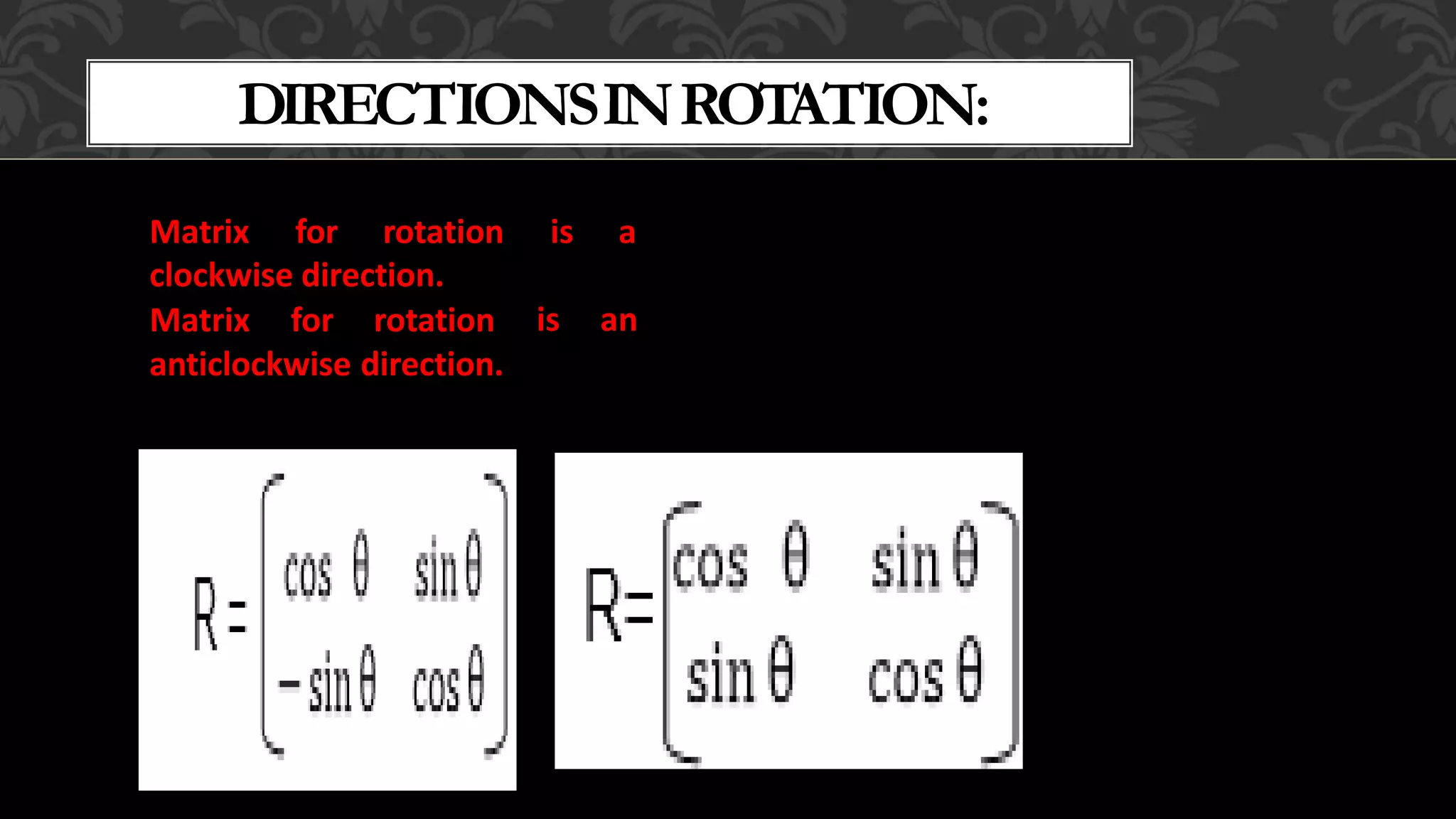 Matrix representation- CG.pptx