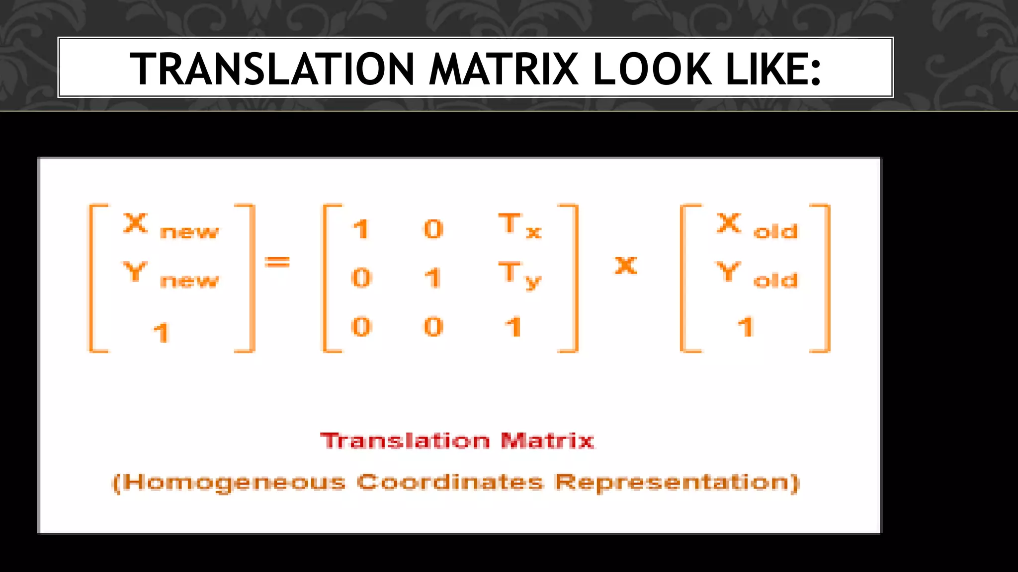 Matrix representation- CG.pptx