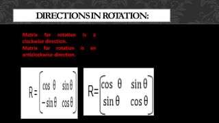 Matrix representation- CG.pptx
