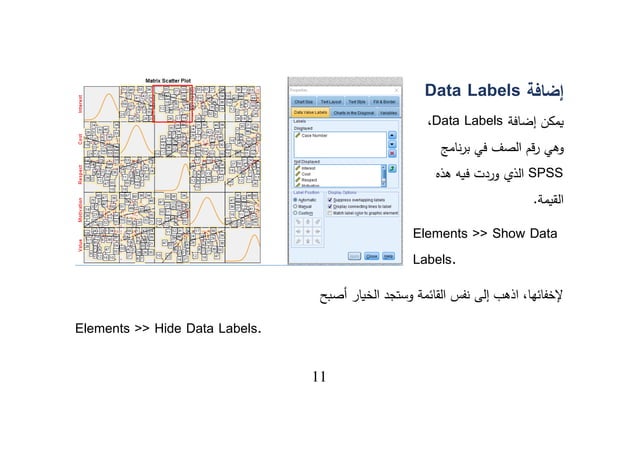 How to Draw Matrix Scatter Plot in SPSS Step by Step | PPT