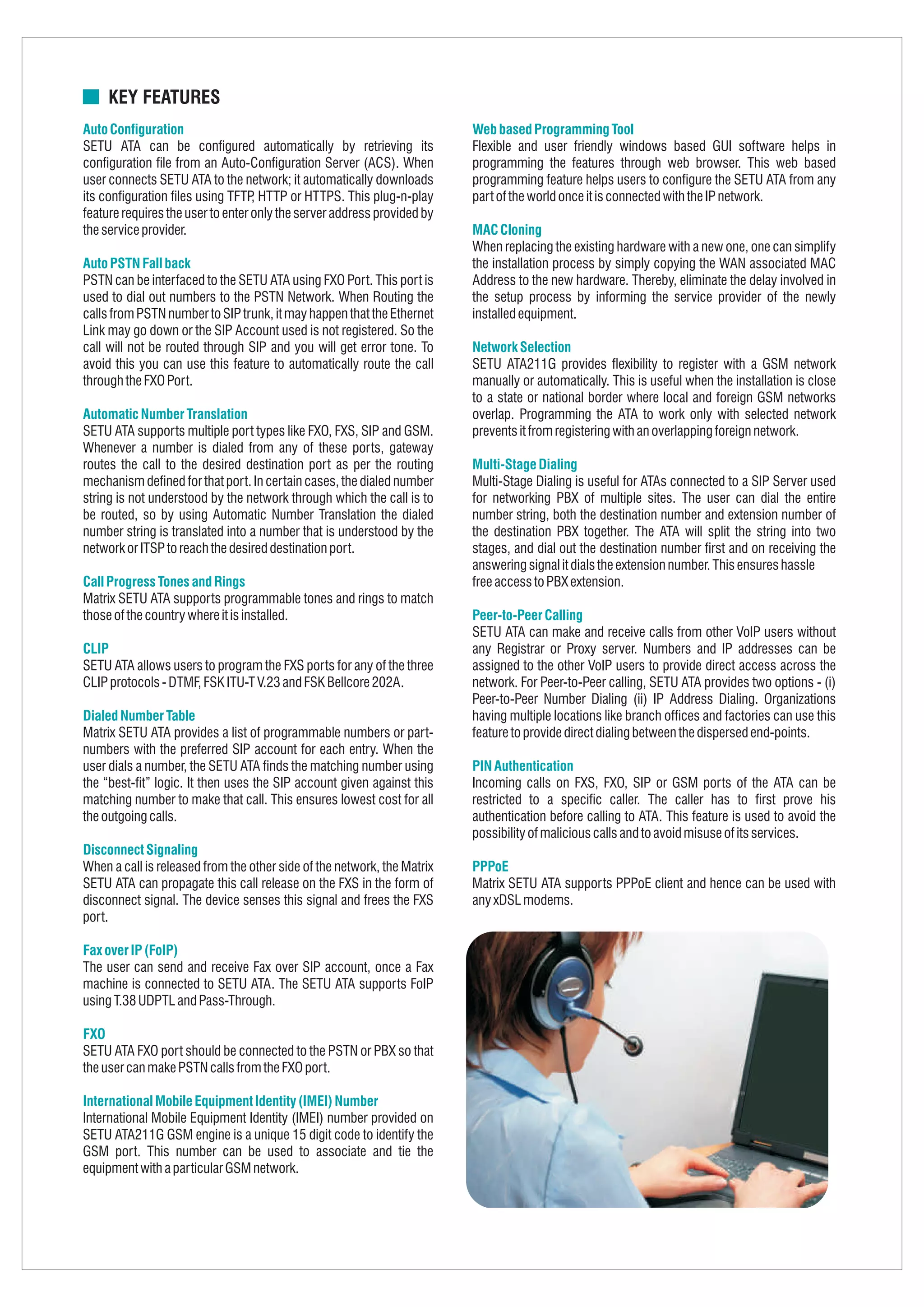 Matrix setu ata brochure | PDF