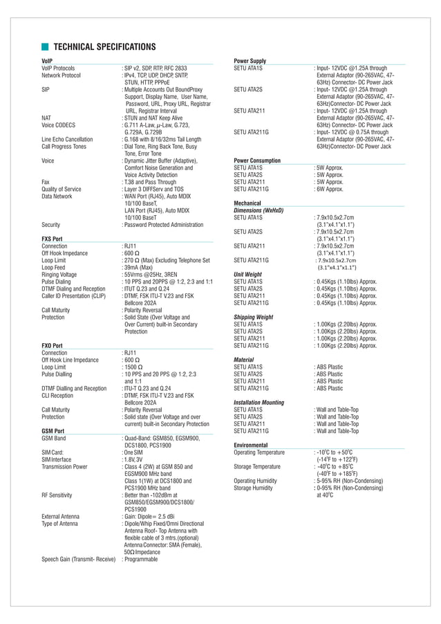 Matrix setu ata brochure | PDF