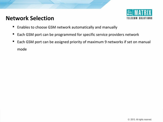 Matrix Telecom Solutions: SETU VGFX - Fixed VoIP to GSM/3G-FXO-FXS ...