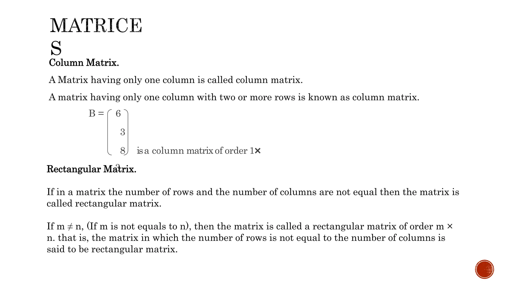 Presentation On Matrices Mathematics DIU | PPTX