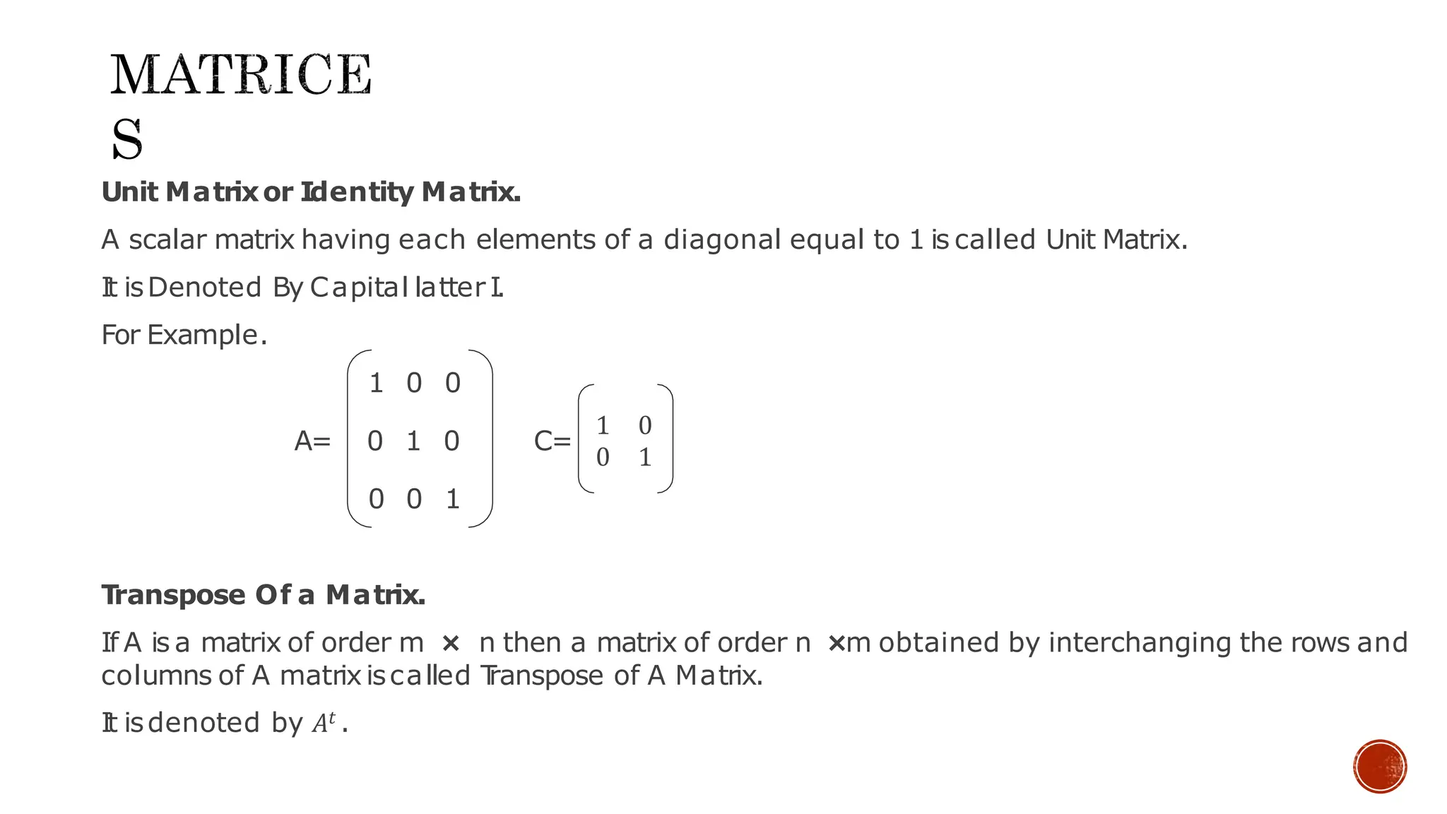 Presentation On Matrices Mathematics DIU | PPTX