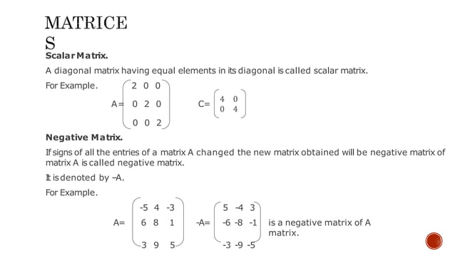 Presentation On Matrices Mathematics DIU | PPTX