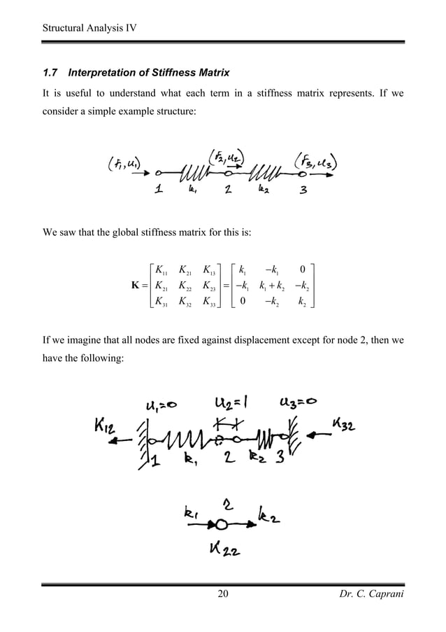 Matrix stiffness method 0910 | PDF | Physics | Science