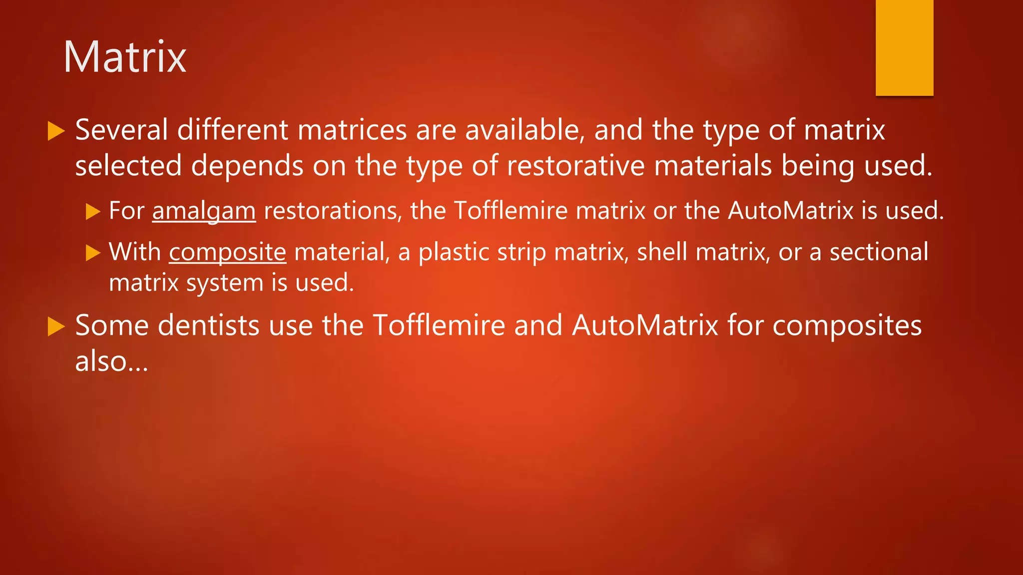 Matrix Systems | PPTX