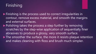 Matrix Systems and Light Curing, Composite Repair, Indirect Placement ...