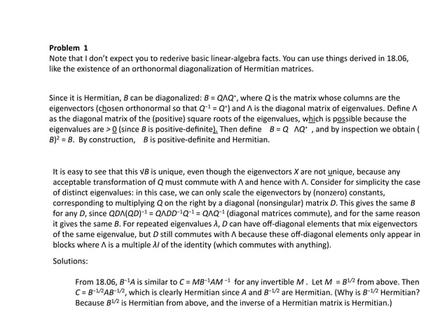 Matrix Theory And Linear Algebrapptx