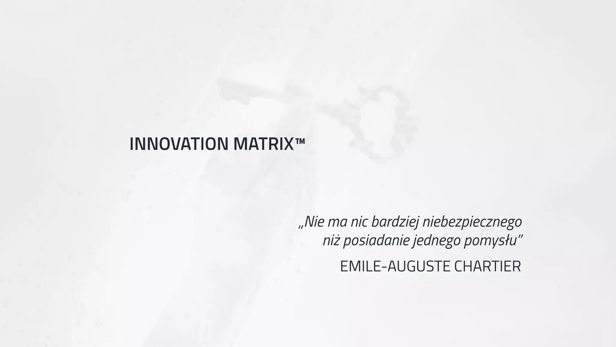 Matrix thinking Grzegorz Maciaszek | PDF