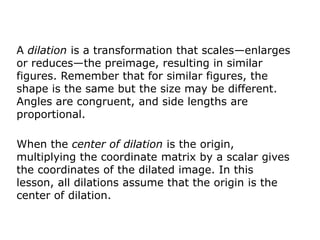 Matrix transformation | PPTX