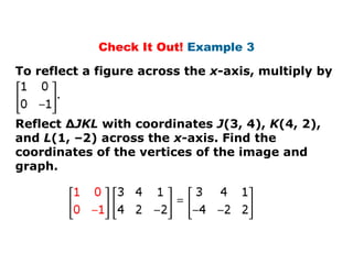 Matrix transformation | PPTX