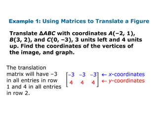 Matrix transformation | PPTX