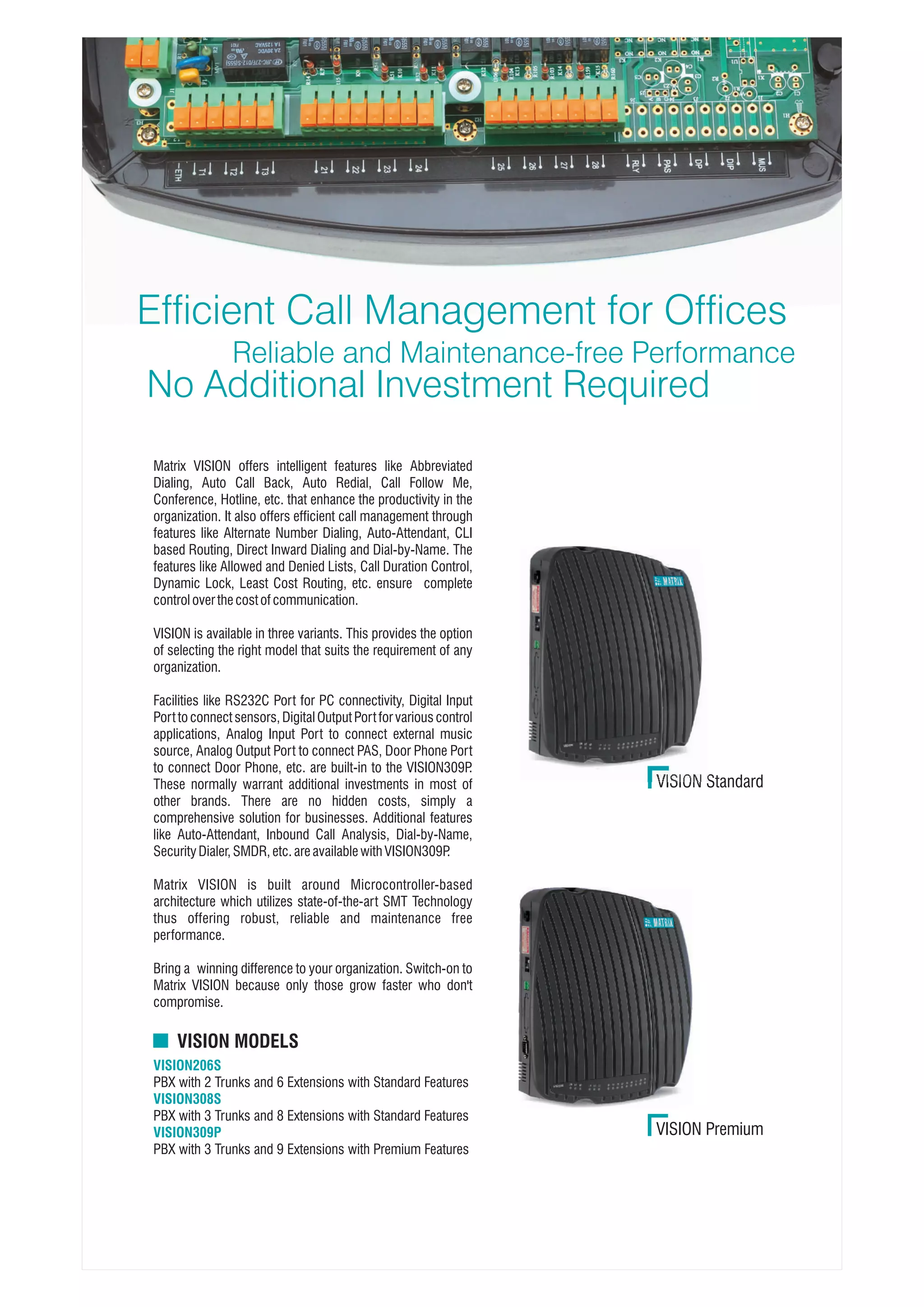 Matrix vision brochure | PDF