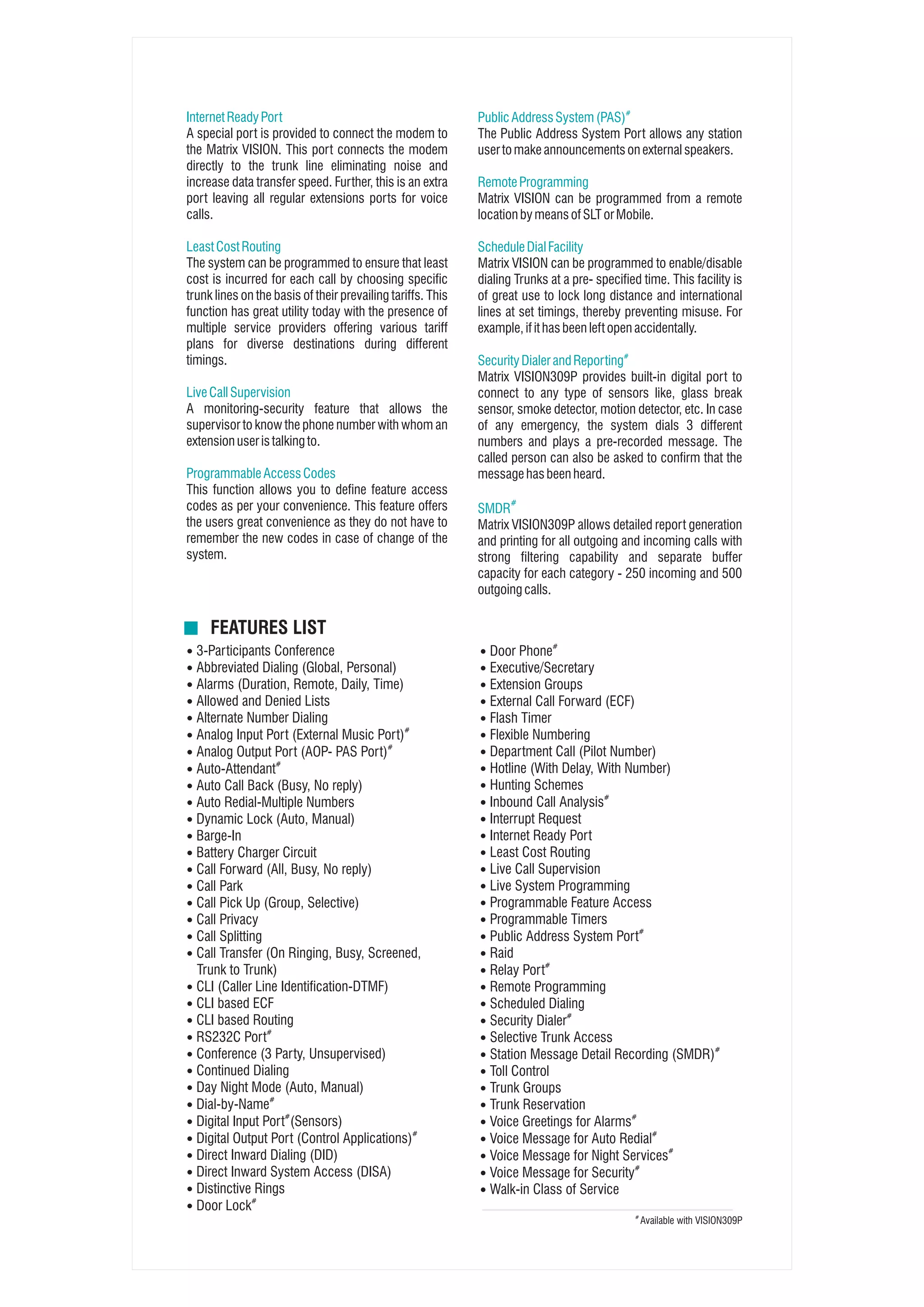 Matrix vision brochure | PDF