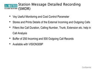 Matrix Telecom Solutions: VISION - The Office Communicator | PPT