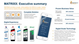 MATRIXX Software etis presentation | PPT