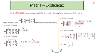 Matriz e Determinante | PPTX