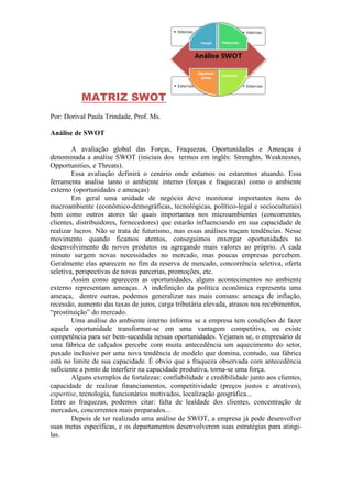 Matriz swot | PDF