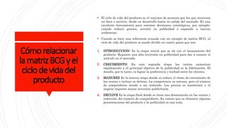 MATRIZ BCG DE LA EMPRESA,NIKE PARA SU ESTUDIO | PPTX