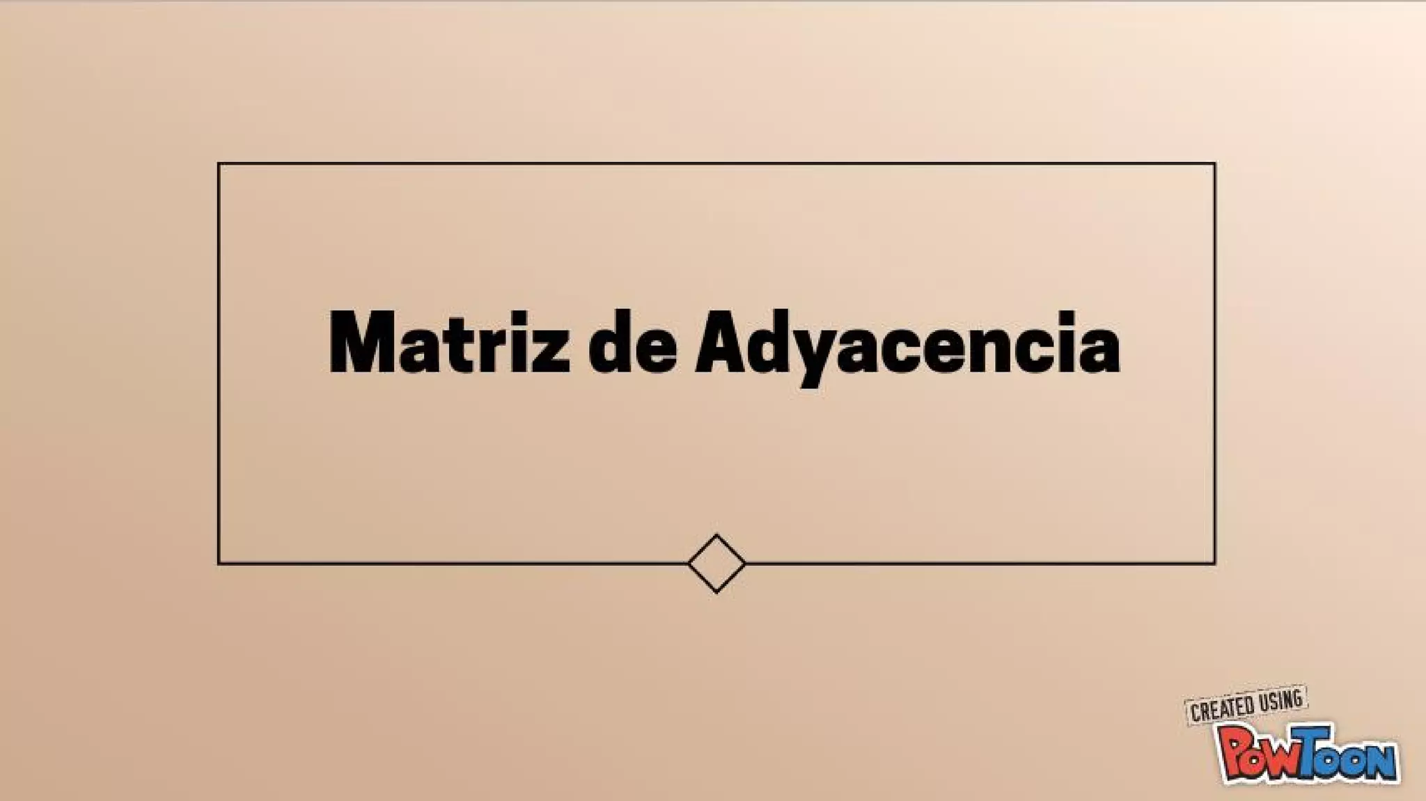 Matriz de adyacencia | PDF