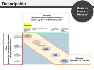 Matriz de producto-proceso | PDF
