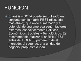 Matriz dofa | PPTX