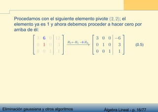 Matriz escalonada | PDF