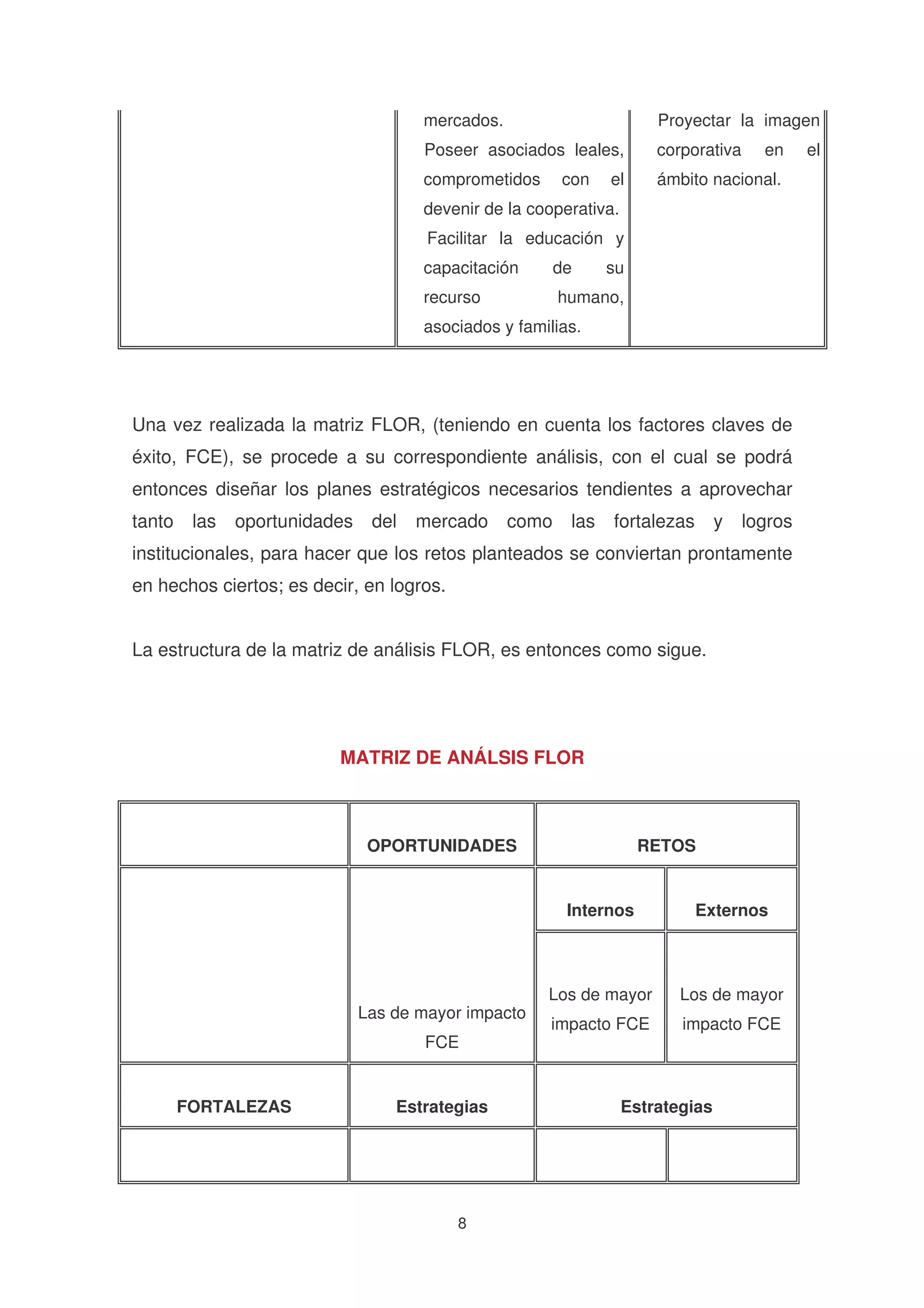 Matriz flor | PDF
