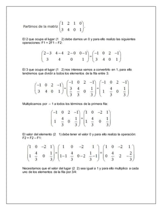Inversa De Una Matriz De 3x3