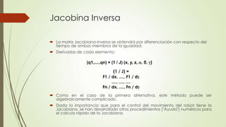 Matriz jacobiana inversa | PPTX