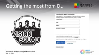 Matrox - Demystifying Machine Learning for Machine Vision (Jason ...