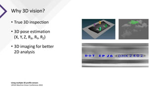 Matrox Imaging - Jason MacDonald - Using Multiple 3D Profile Sensors.pptx