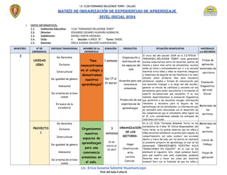 MATRÍZ DE ORGANIZACIÓN DE EXPERIENCIAS DE APRENDIZAJE 2025.docx