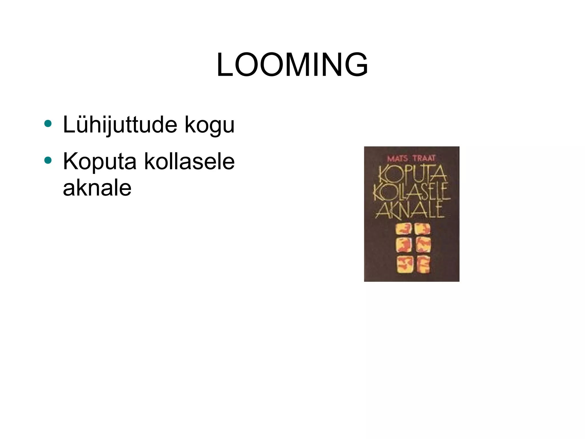 Mats Traat | ODP