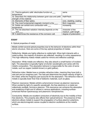 Materials Science Quiz - Reviewer 1 .pdf