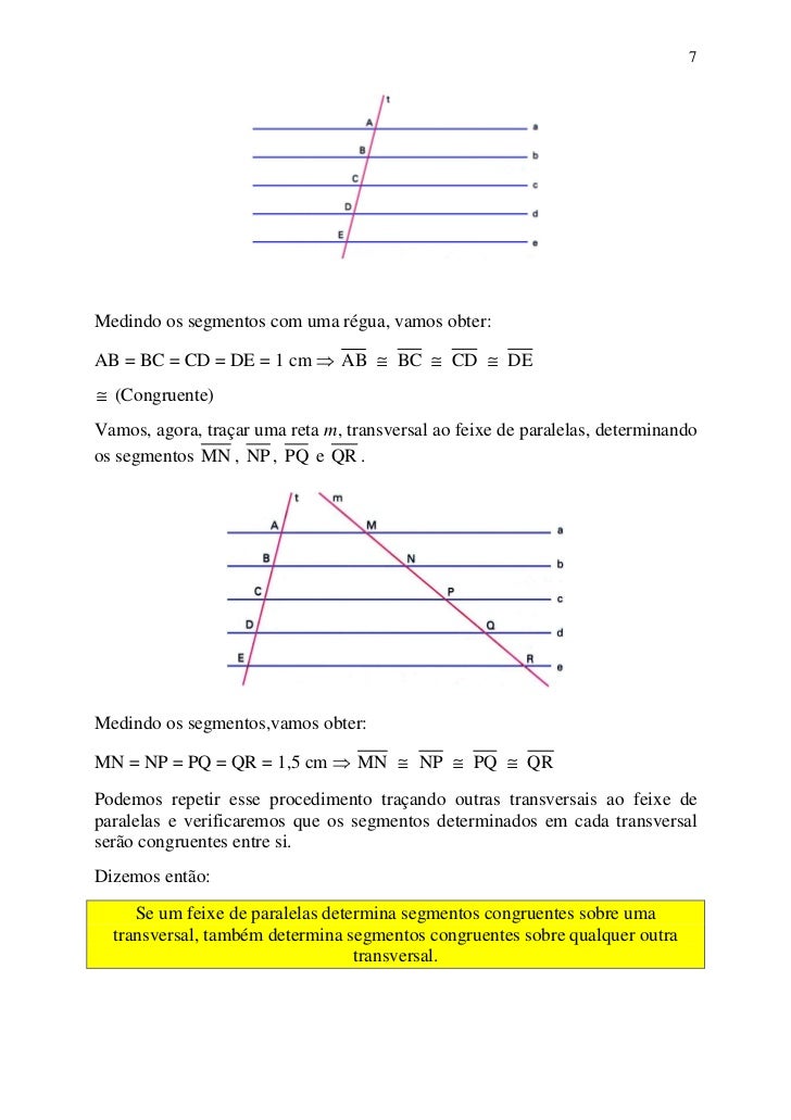 Mat Segmentos Proporcionais