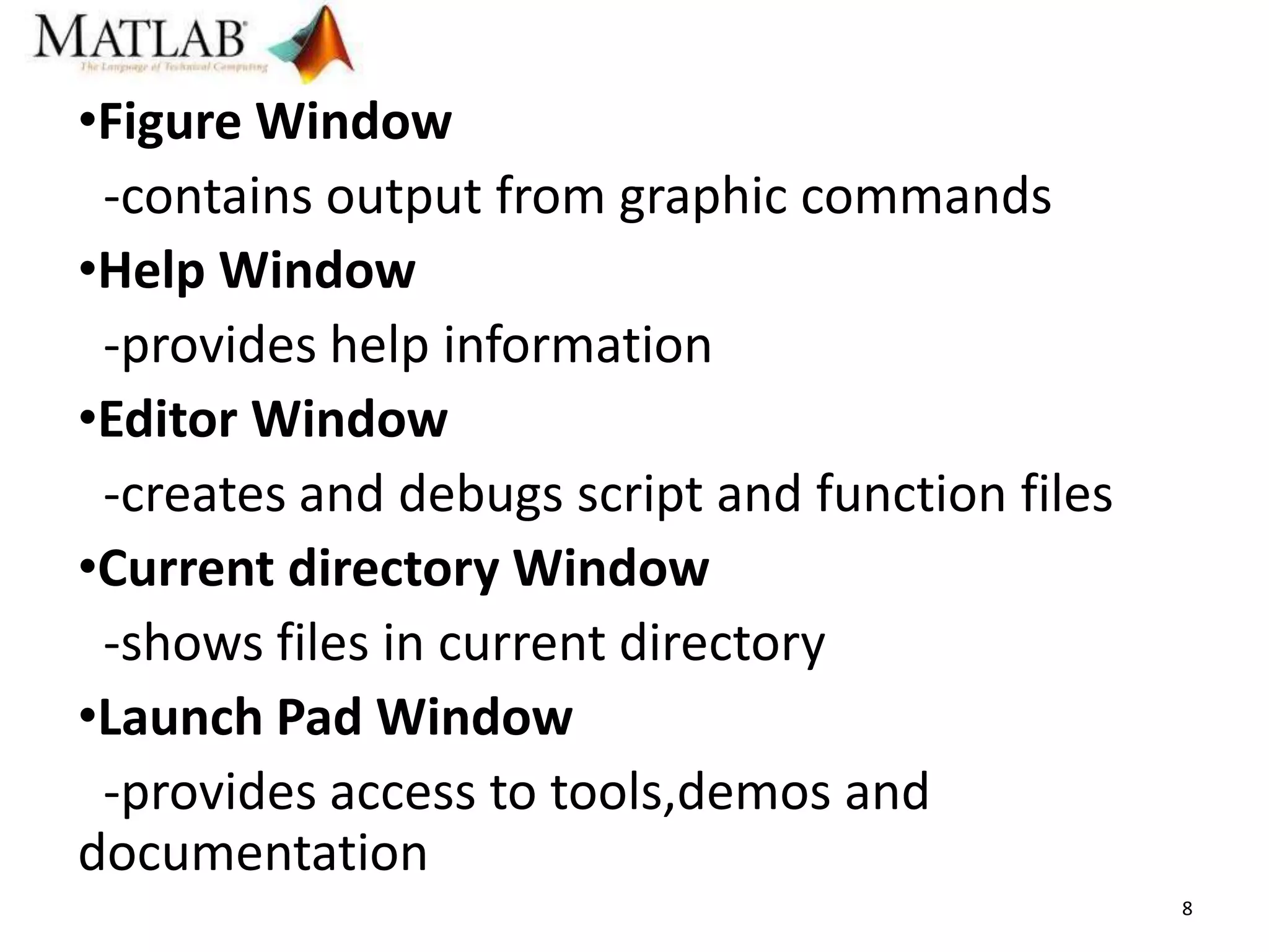 An Introduction to MATLAB for beginners | PPT An Introduction to MATLAB for beginners | PPT