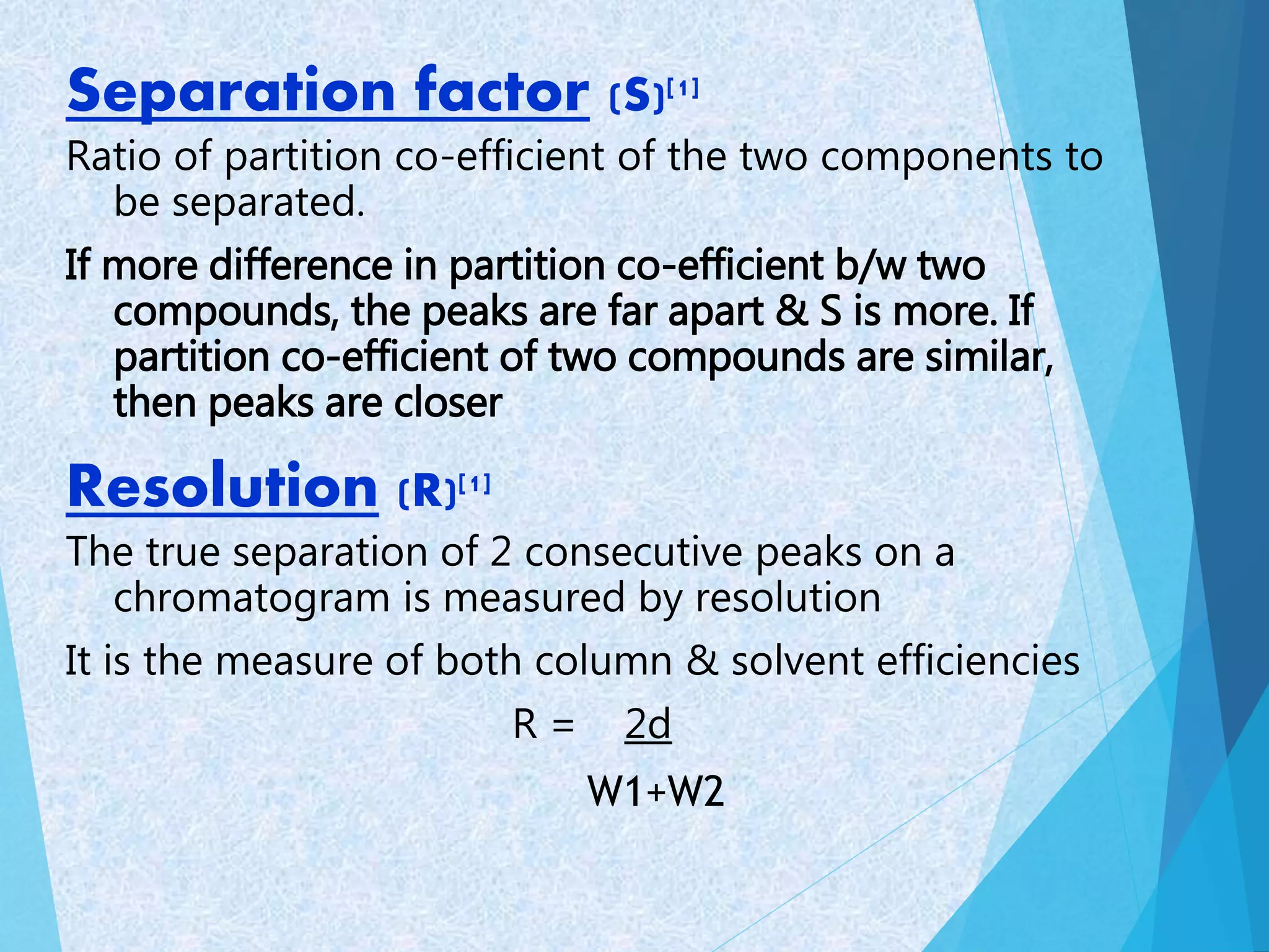 Theory of Gas Chromatography | PPTX